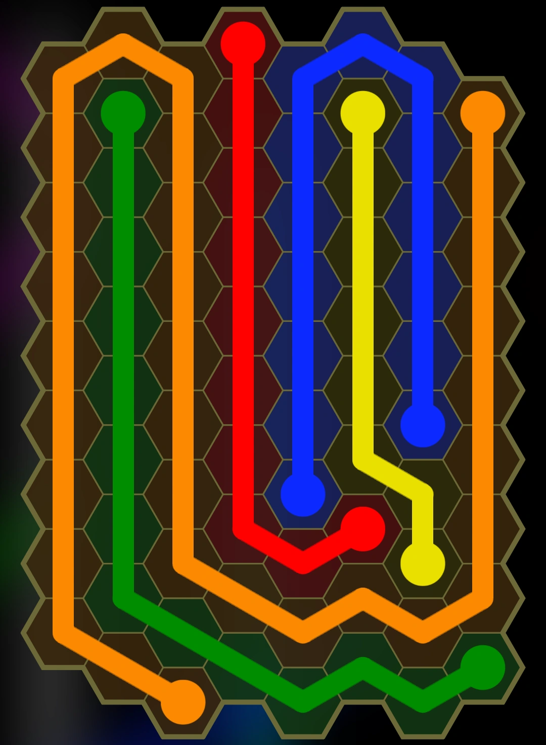 Extreme Hextangle Levels (1-30)/Hexes | Flow Free Wiki | Fandom