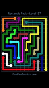 Rectangle Pack Levels (121-150)/Bridges | Flow Free Wiki | Fandom