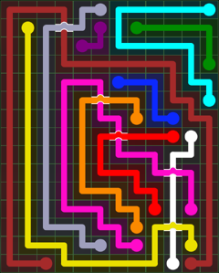 Extreme Rectangle Pack Levels (121-150)/Bridges | Flow Free Wiki | Fandom
