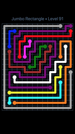 Jumbo Rectangle Pack Levels (91-120) | Flow Free Wiki | Fandom