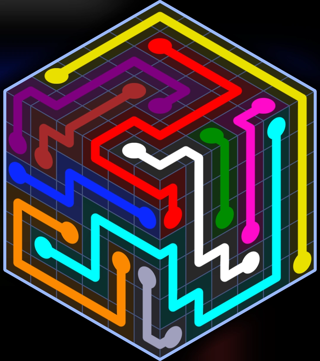 6x6 Cube Mania Levels (31-60) | Flow Free Wiki | Fandom