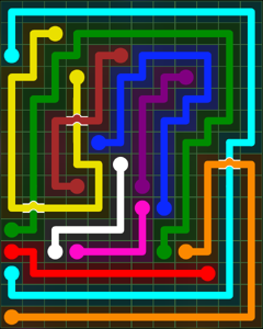 Extreme Rectangle Pack Levels (121-150)/Bridges | Flow Free Wiki | Fandom