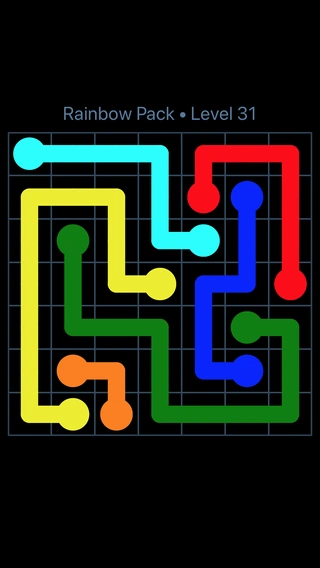 Rainbow Pack Levels (31-60) | Flow Free Wiki | Fandom