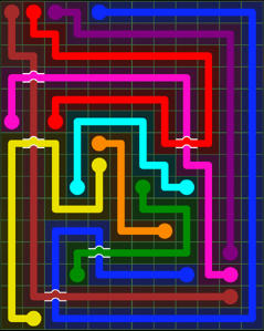 Extreme Rectangle Pack Levels (121-150)/Bridges | Flow Free Wiki | Fandom