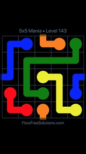 5x5 Mania Levels (121-150) | Flow Free Wiki | Fandom