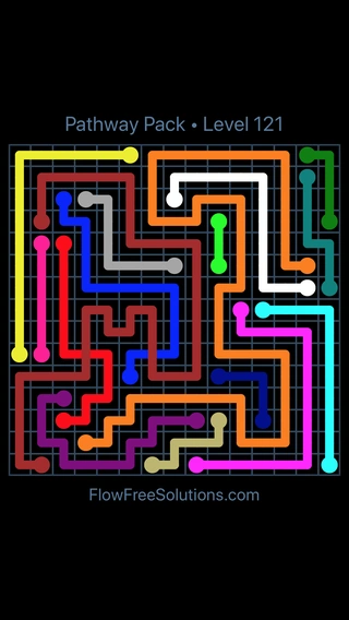 Pathway Pack Levels (121-150)/Bridges | Flow Free Wiki | Fandom