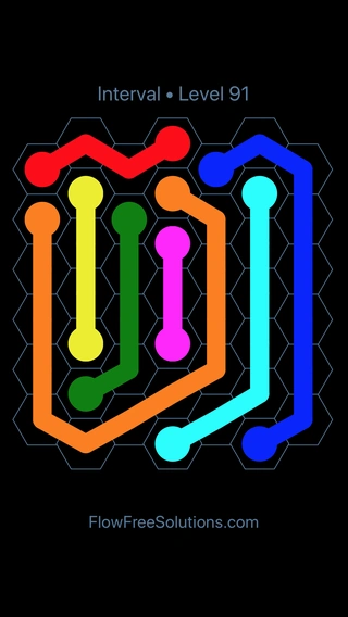 Interval Pack Levels (91-120)/Hexes | Flow Free Wiki | Fandom