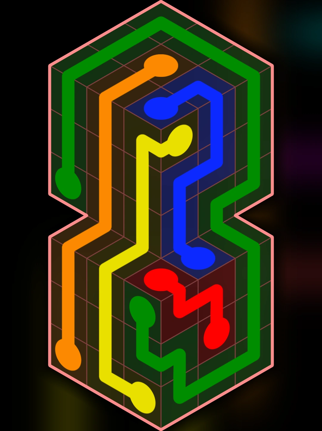 Cube Stacks Levels (121-150)/Shapes | Flow Free Wiki | Fandom