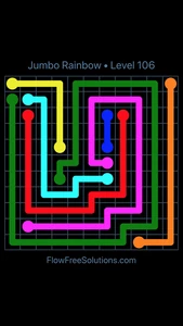 Jumbo Rainbow Levels (91-120) | Flow Free Wiki | Fandom