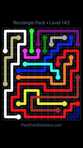 Rectangle Pack Levels (121-150)/Bridges | Flow Free Wiki | Fandom
