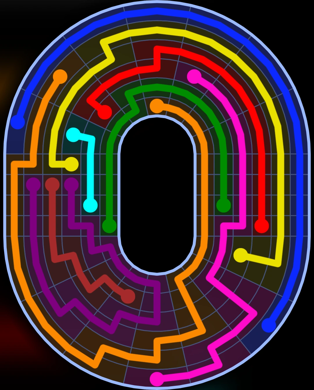 Jumbo Oval Levels (91-120) | Flow Free Wiki | Fandom