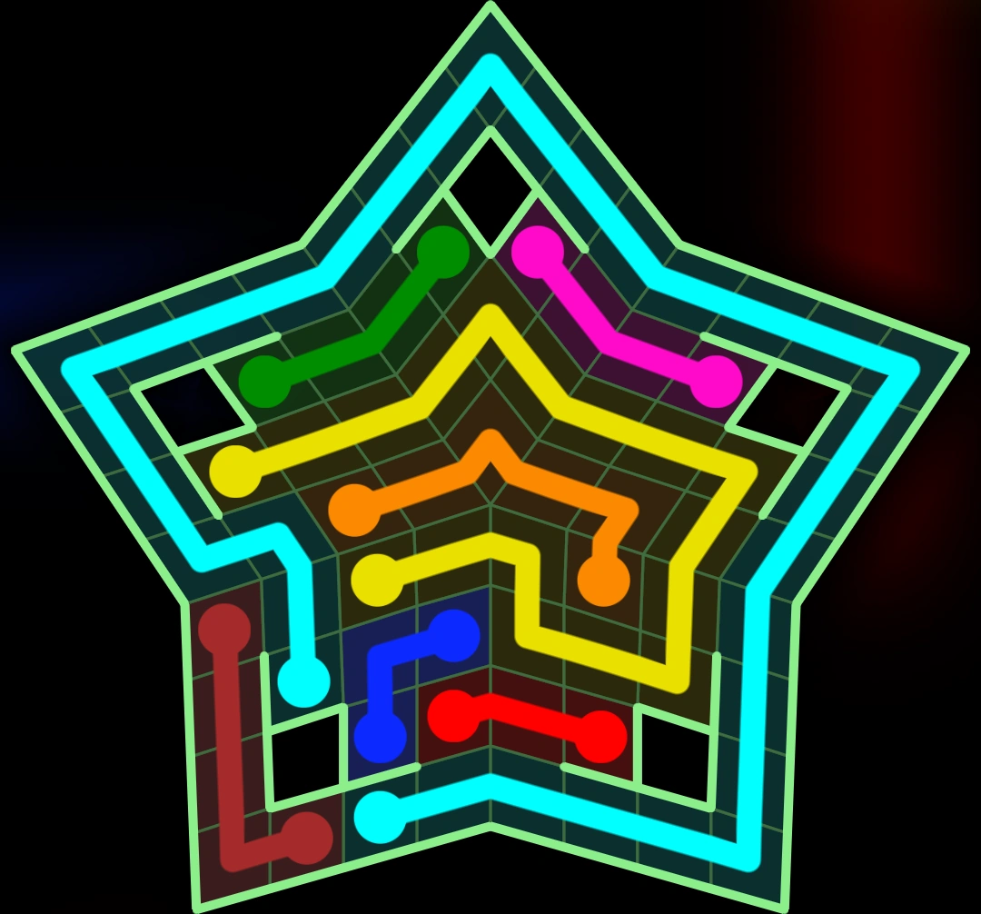 Party Pack Levels (121-150)/Shapes | Flow Free Wiki | Fandom