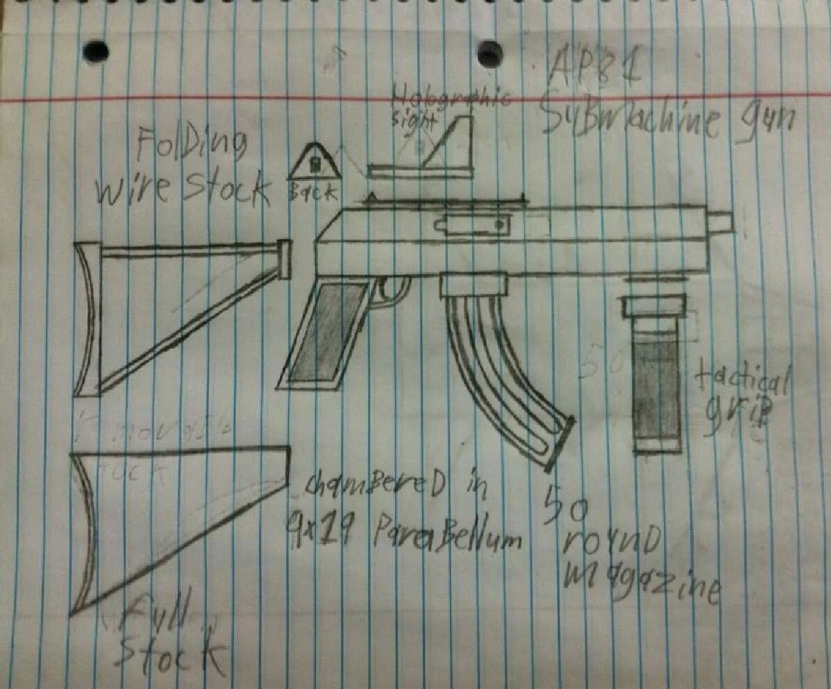 MP8 Submachine Gun | Flugal's Sandbox Wikia | Fandom