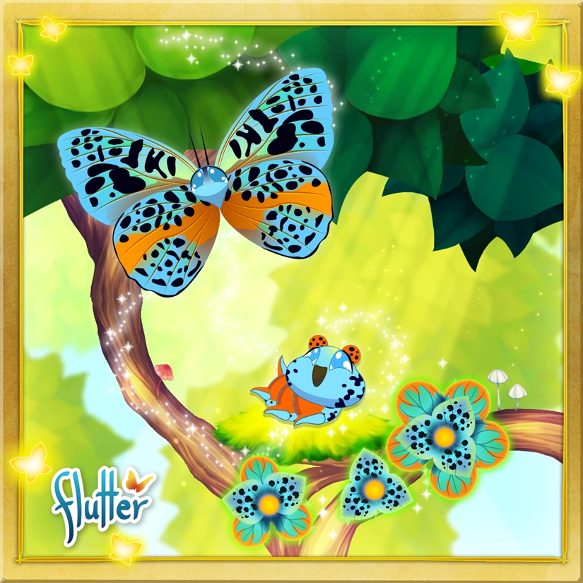 Olive Purplewing | Flutter Butterfly Sanctuary Wiki | Fandom