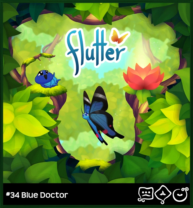 Blue Doctor | Flutter Butterfly Sanctuary Wiki | Fandom
