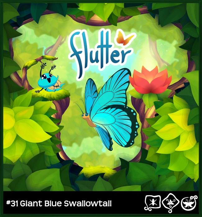 Giant Blue Swallowtail | Flutter Butterfly Sanctuary Wiki | Fandom