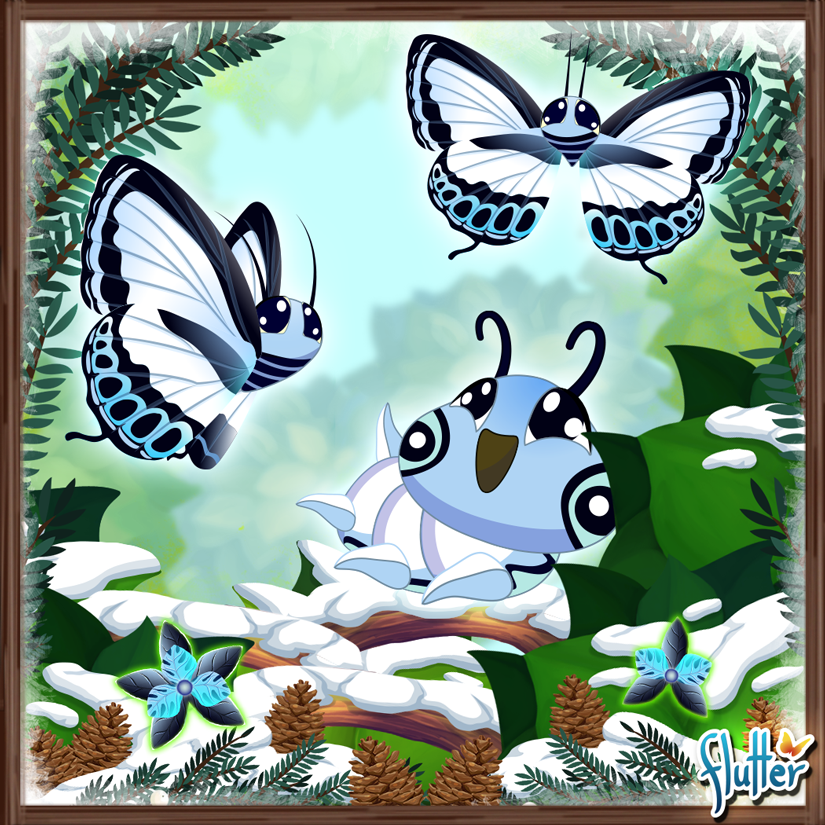 Green Banded Line Blue Flutter Butterfly Sanctuary Wiki Fandom