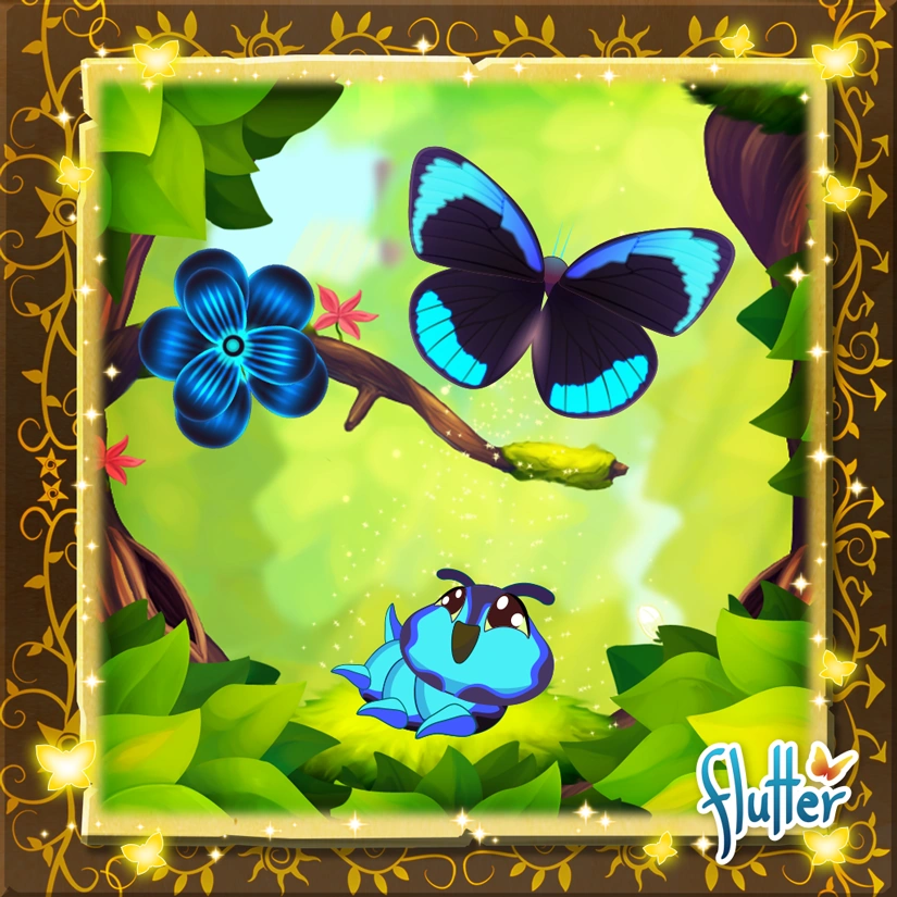 Midnight Blue Butterfly | Flutter Butterfly Sanctuary Wiki | Fandom