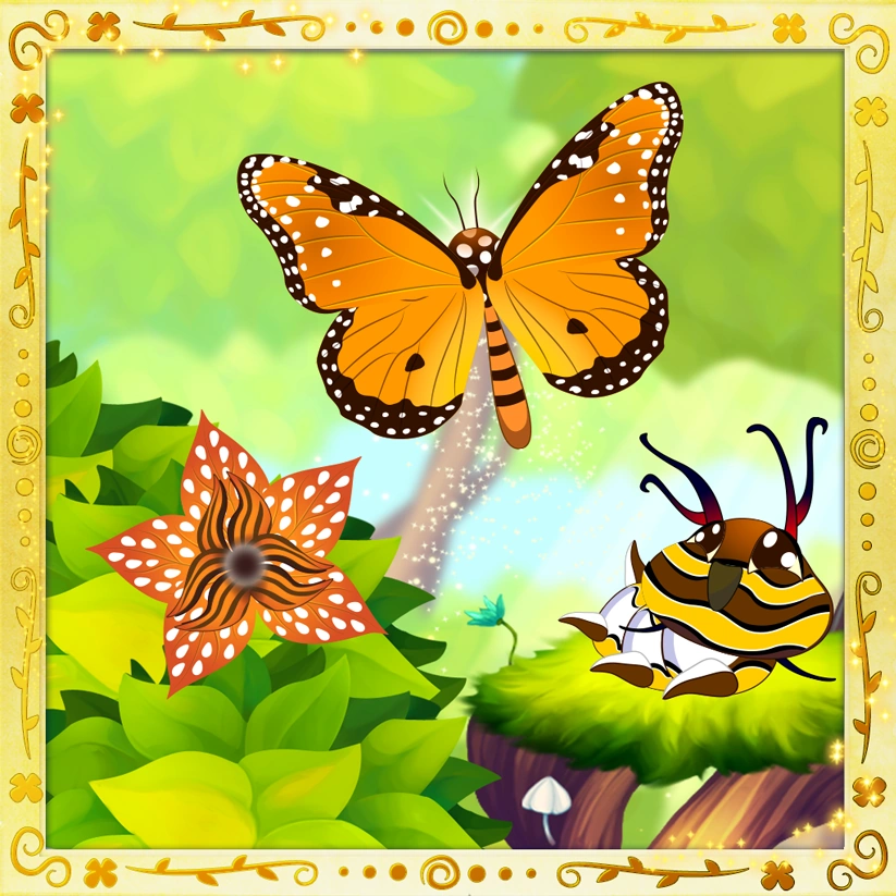 Queen Butterfly | Flutter Butterfly Sanctuary Wiki | Fandom