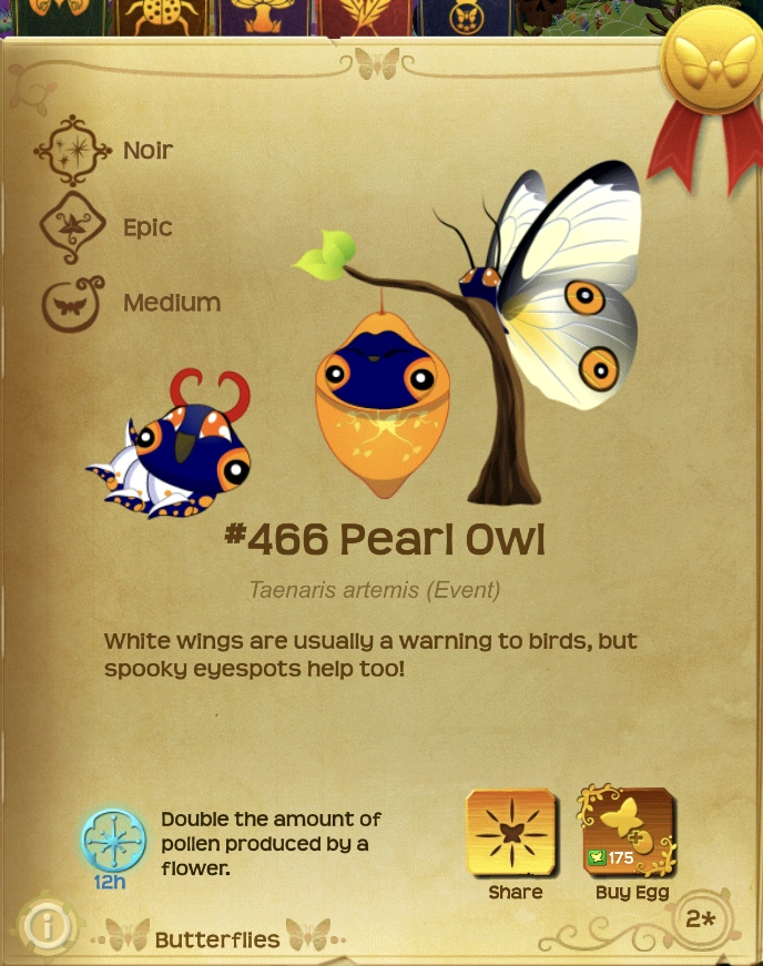 Pearl Owl | Flutter Butterfly Sanctuary Wiki | Fandom