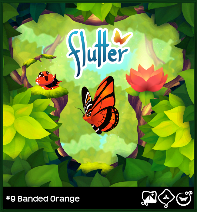 Banded Orange Flutter Butterfly Sanctuary Wiki Fandom