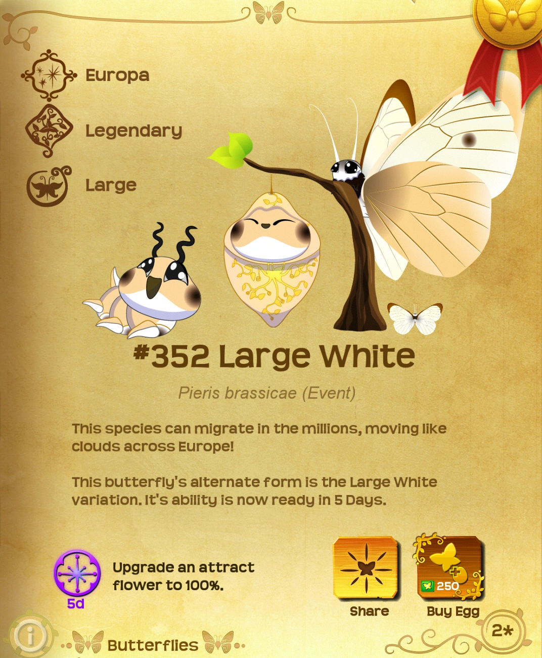 Large White | Flutter Butterfly Sanctuary Wiki | Fandom