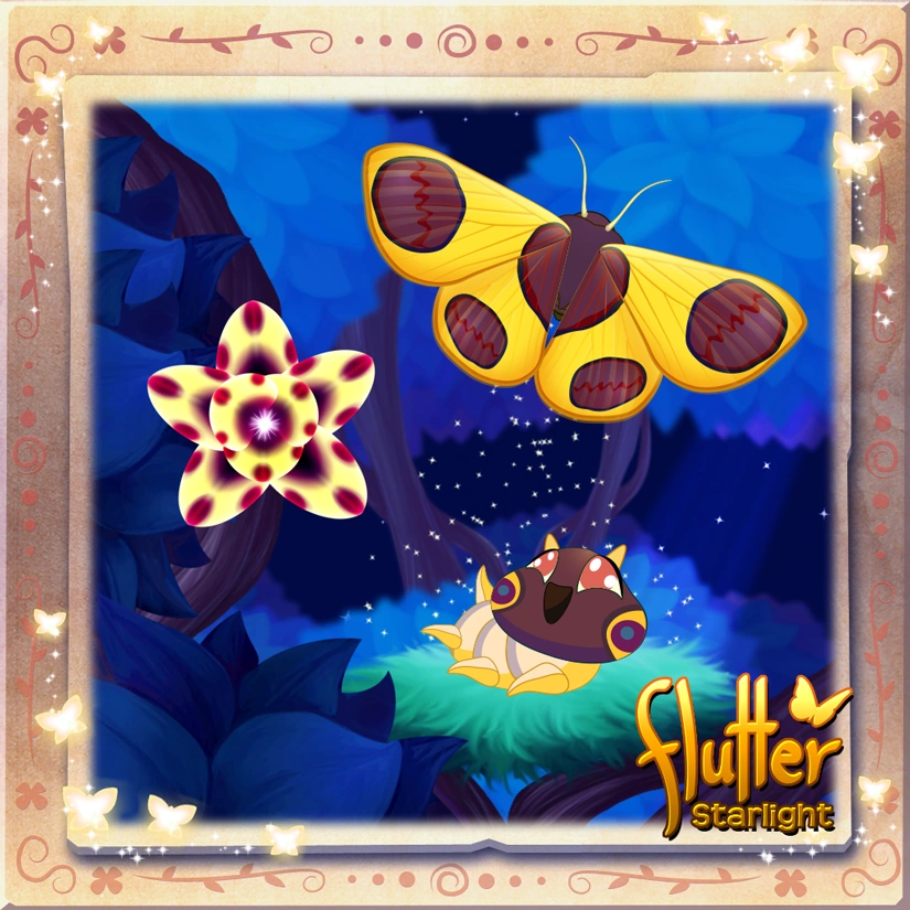 Dog's Paw Moth | Flutter: Starlight Wikia | Fandom