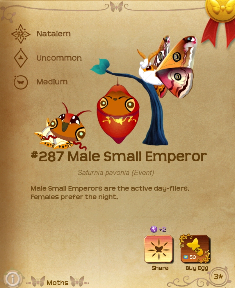 Male Small Emperor | Flutter: Starlight Wikia | Fandom
