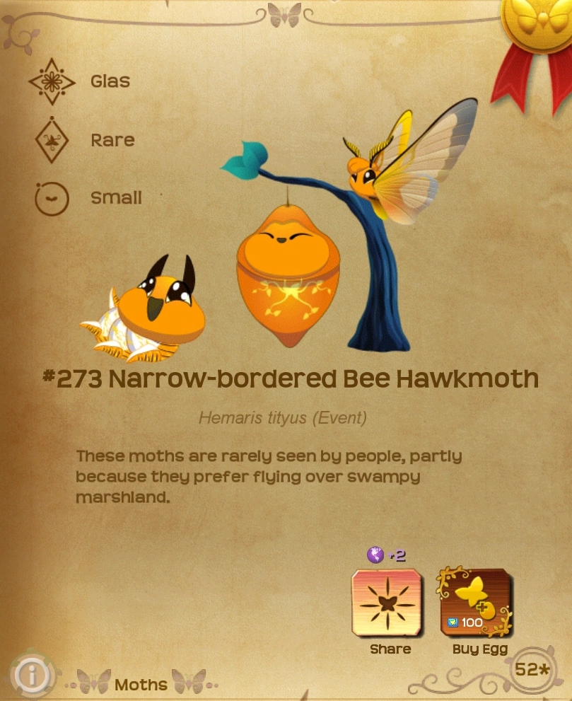 Narrow-bordered Bee Hawkmoth | Flutter: Starlight Wikia | Fandom
