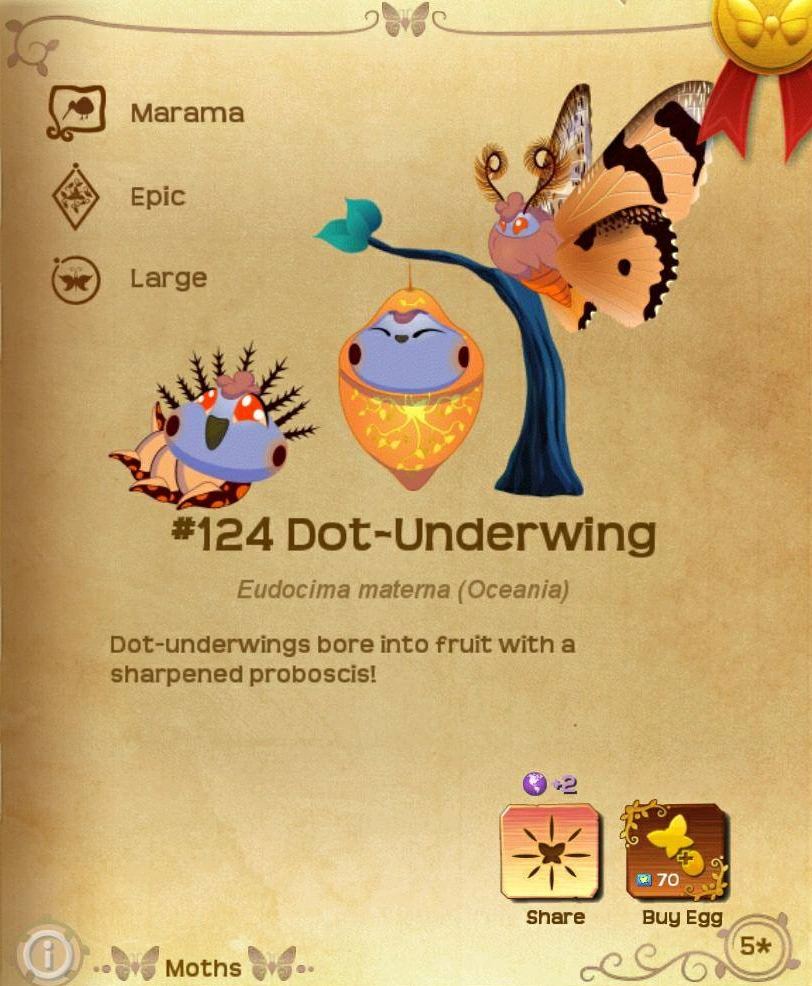 Dot-Underwing | Flutter: Starlight Wikia | Fandom