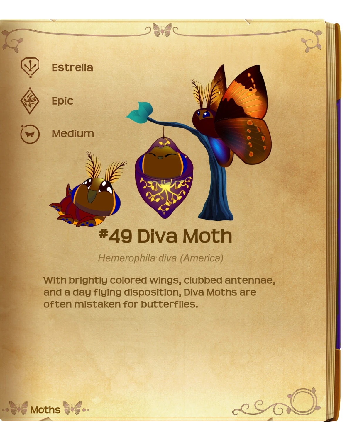 Diva Moth | Flutter: Starlight Wikia | Fandom