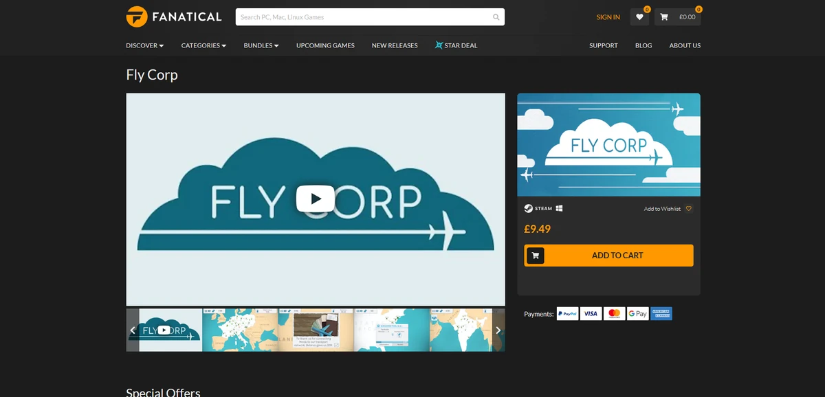Fanatical Page | Fly Corp Wiki | Fandom