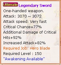 II WEA SWO CFLYFF | Flyff Awaken Wiki | Fandom