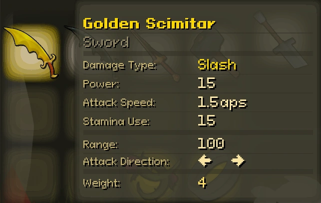 Golden Scimitar | FlyKnight Wiki | Fandom