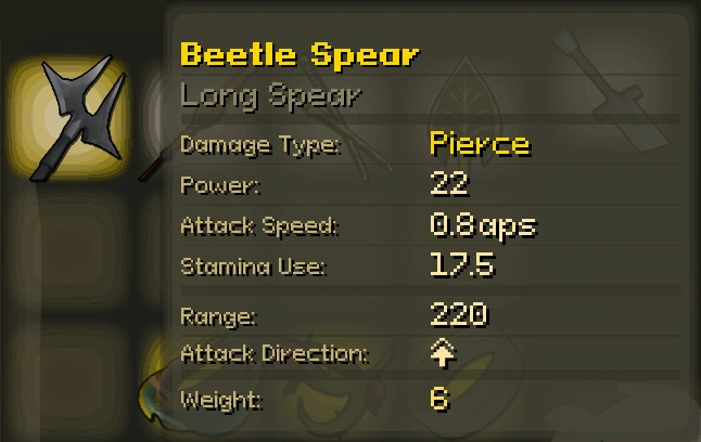 Beetle Spear | FlyKnight Wiki | Fandom