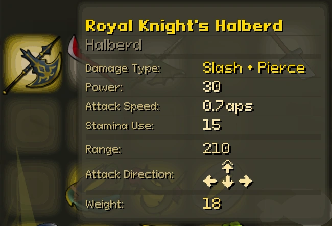 Royal Knight's Halberd | FlyKnight Wiki | Fandom