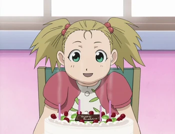 Elicia Hughes/2003 Anime | Fullmetal Alchemist Wiki | Fandom