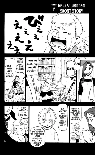 Bonus Chapter: Short Story | Fullmetal Alchemist Wiki | Fandom