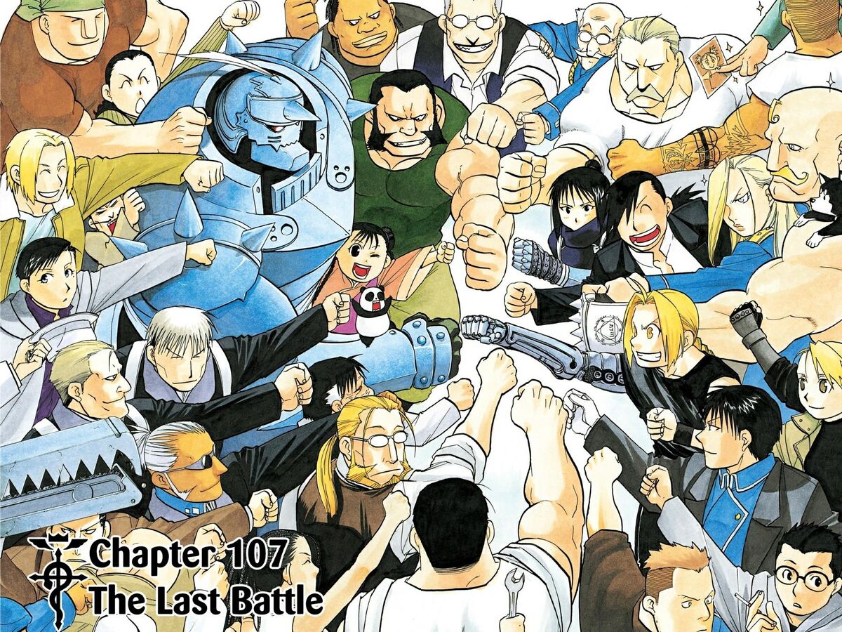 Chapter 107: The Last Battle | Fullmetal Alchemist Wiki | Fandom