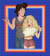 Gabe and Christine | FNAF: A Different World Wiki | Fandom