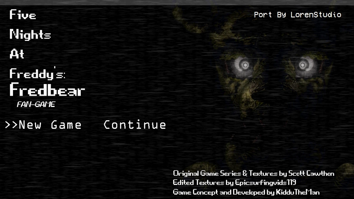 Five Nights at Freddy's: Fredbear | FNaF Android Port Wiki | Fandom