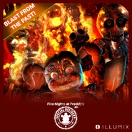 Flaming Springtrap | Five Nights at Freddys AR Wiki | Fandom