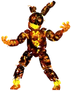 Flaming Springtrap | Five Nights at Freddys AR Wiki | Fandom