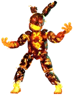 Flaming Springtrap | Five Nights at Freddys AR Wiki | Fandom