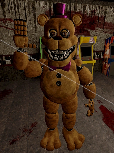 Spring Fredbear (Sockie's Pizzeria) | FNAF AU Wiki | Fandom