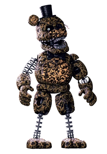 Ignited Golden Freddy (Ignited Series Bertbert) | FNAF AU Wiki | Fandom