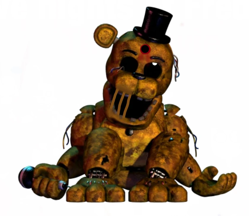 Withered golden Freddy | Fnaf fallout Wiki | Fandom
