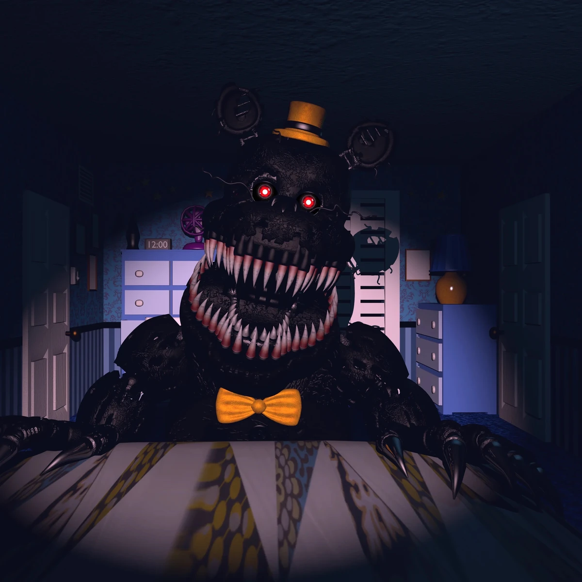 Nightmare (Dark Bear) | FNAF fan characters Wiki | Fandom