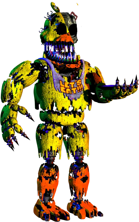 Кошмарная Золотая Чика (Five Nights at Fantom 2: New Nightmare ...