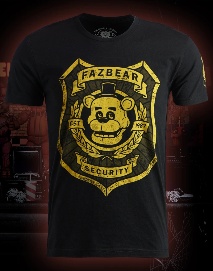 SANSHEE Fnaf Security Shirt | FNaF Merch Wiki | Fandom